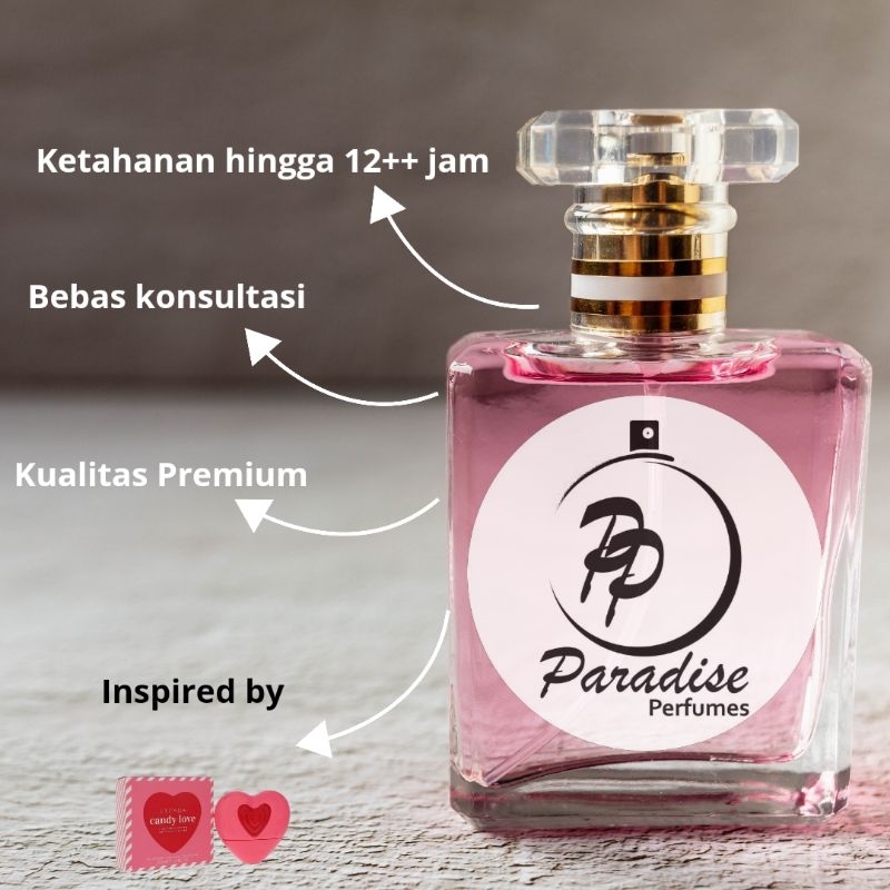 Jual Paradise Perfumes Escada Candy Love | Shopee Indonesia