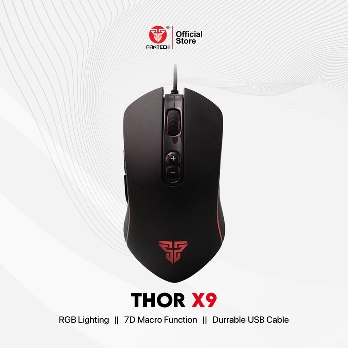 Jual Fantech X9 Thor Gaming Mouse Macro Wired | Shopee Indonesia