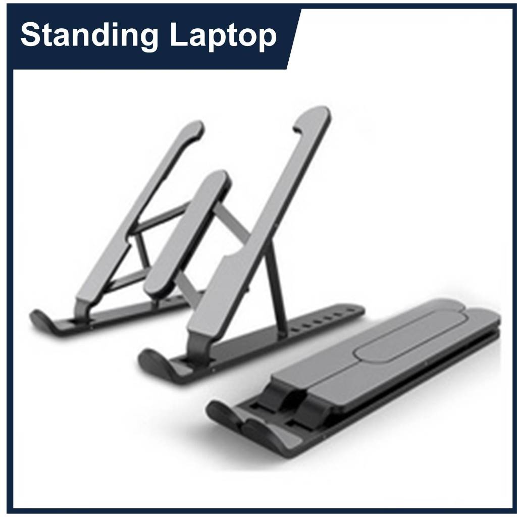 Jual Laptop Stand Tablet Stand Holder Dudukan Laptop Meja Laptop ...
