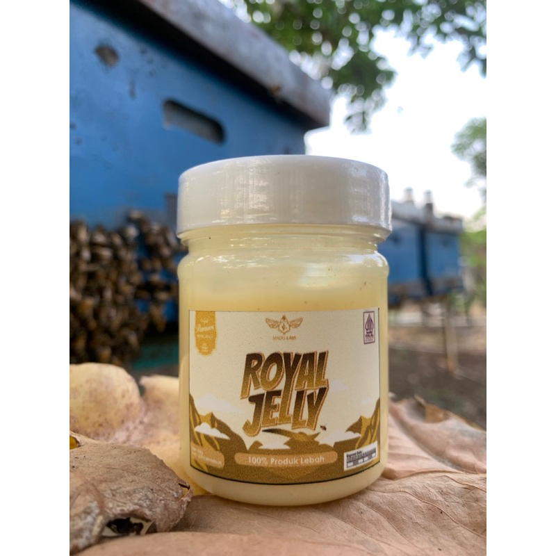 Jual Madu Lavi Royal Jelly pure 100% produk dari alam kemasan 100gram ...