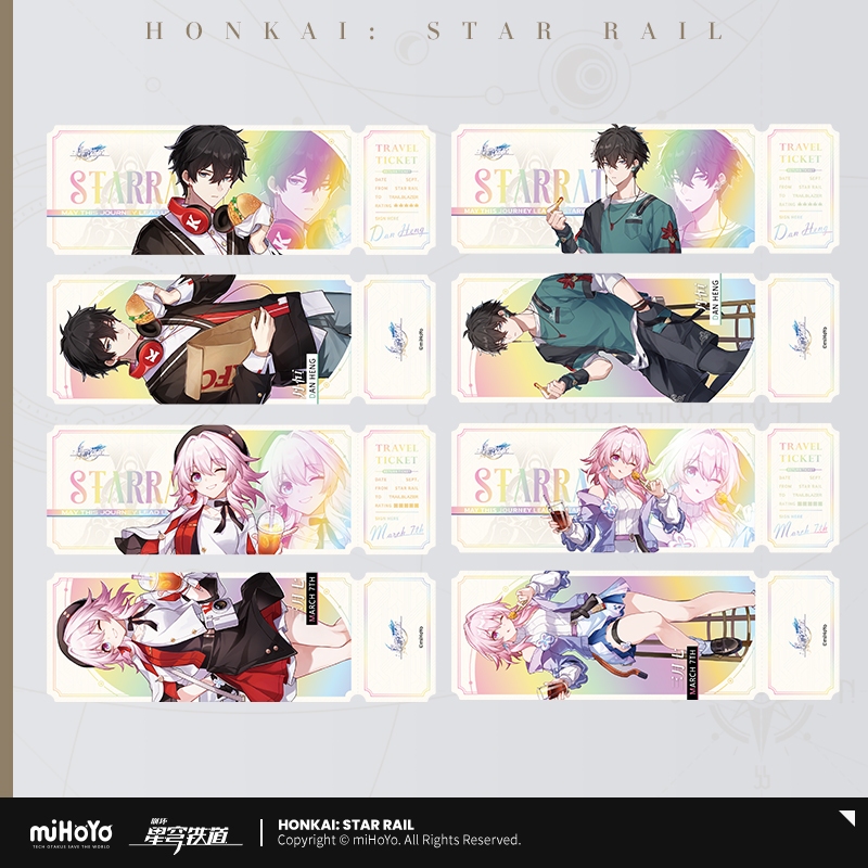 Jual [HONKAI: STAR RAIL] Collaboration Series Ticket | Shopee Indonesia