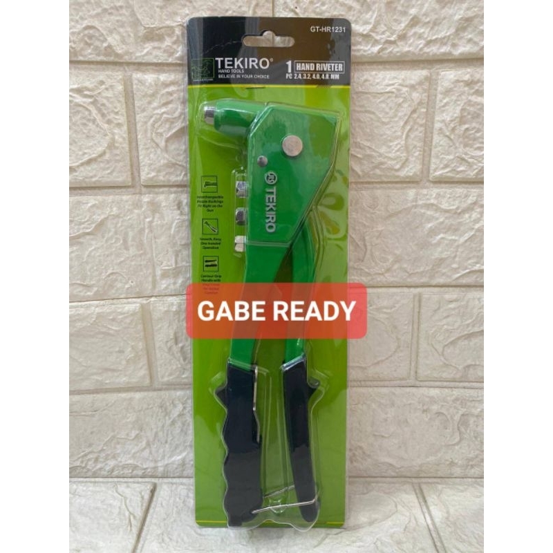 Jual Tang Rivet Tekiro Hijau | Shopee Indonesia