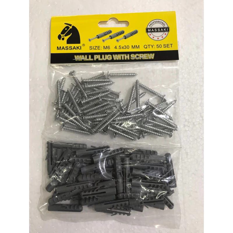 Jual Fisher Massaki M6 + Skrup | Shopee Indonesia