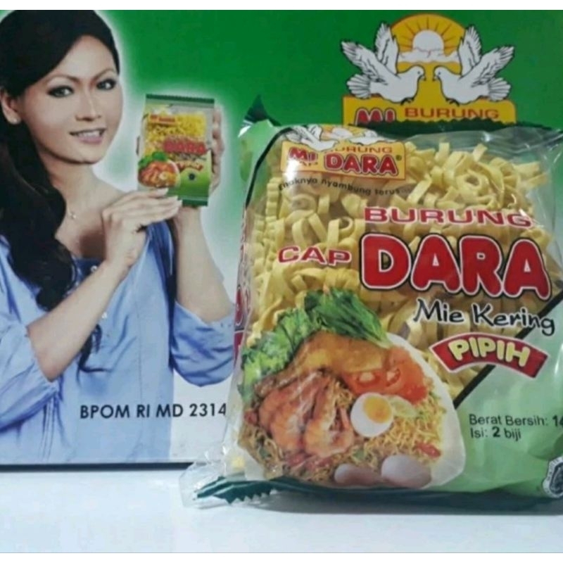 Jual Mie Burung Dara Inul Pipih Mie Telor 140gr Shopee Indonesia