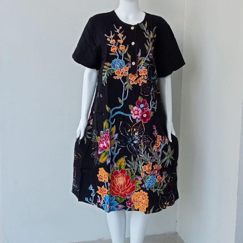 Jual BAJU TIDUR / DASTER ORIGINAL KENCANA UNGU LABEL BIRU - LENGAN ...