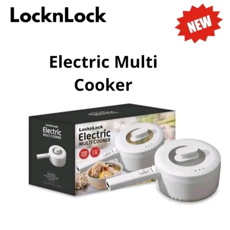 Jual LocknLock Elektrik Electric Multi Cooker 600 Watt 1.2 Liter ...