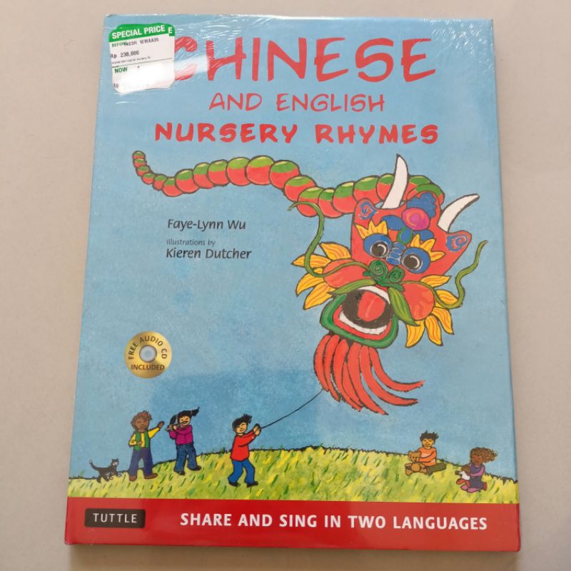 Jual Buku lagu anak Chinese and English nursery rhymes Tuttle ...