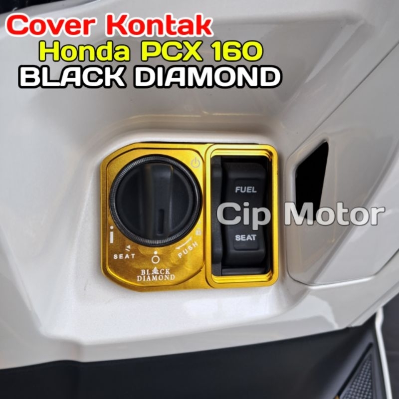 Jual Cover Kunci Kontak ADV 160 PCX 160 BLACK DIAMOND | Shopee Indonesia