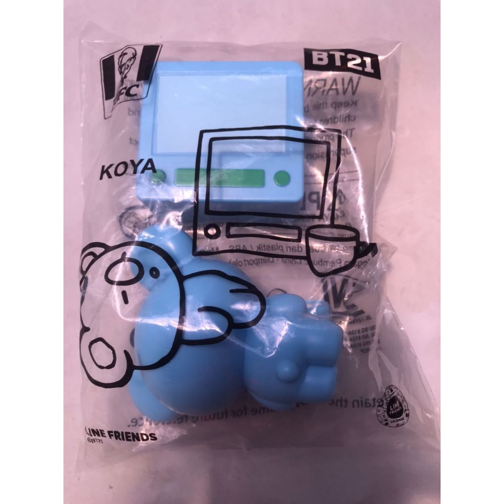 Jual Mainan Anak - KFC Chaki Meal BT21 Koya | Shopee Indonesia