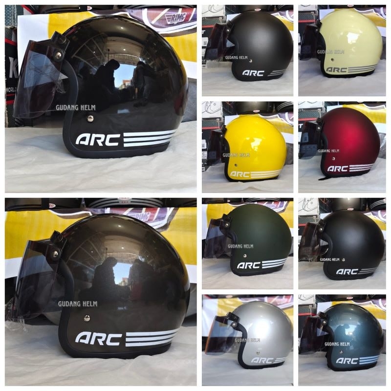 Jual HELM ARC MURAH PREMIUM ( FREE PACKING ) | Shopee Indonesia