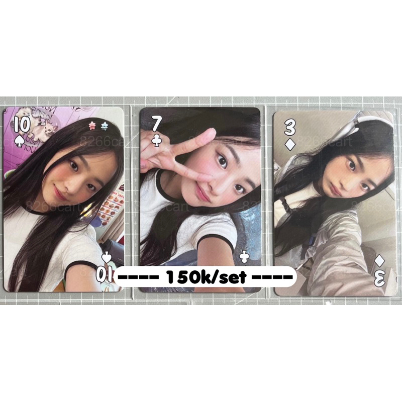 Jual newjeans — minji sg23 selca set (minji jepit, minji headphones ...