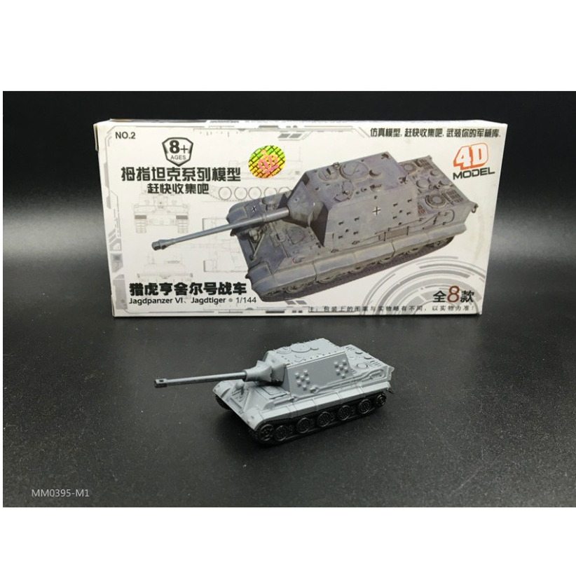 Jual Miniatur Tank 4D Model Kit 1/144 Mini Diorama Gundam WW2 | Shopee ...