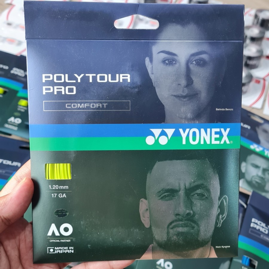 Jual Yonex Polytour Pro 17 / 1.20 String ( Senar Tenis / Tennis ...