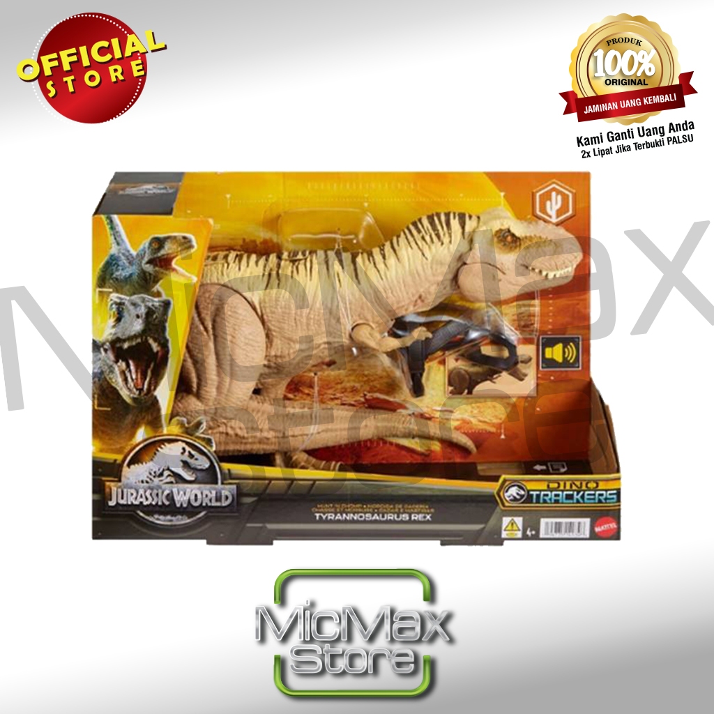 Jual Jurassic World Dino Trackers HUNT 'N Chomp TYRANNOSAURUS REX HNT62 ...