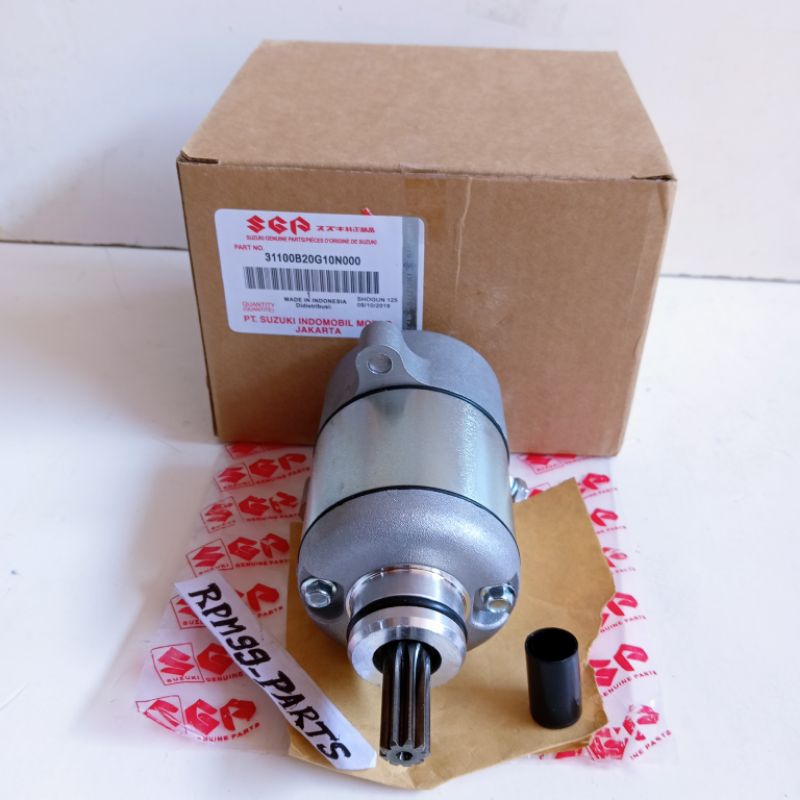 Jual Dinamo Starter Suzuki Shogun 125 R, Shogun 125 SP Lama Asli ...