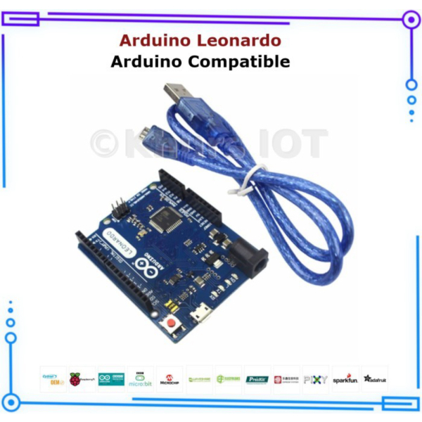 Jual Arduino Leonardo Atmega 32U4 / ATmega32u4 / Plus Kabel - Tanpa ...