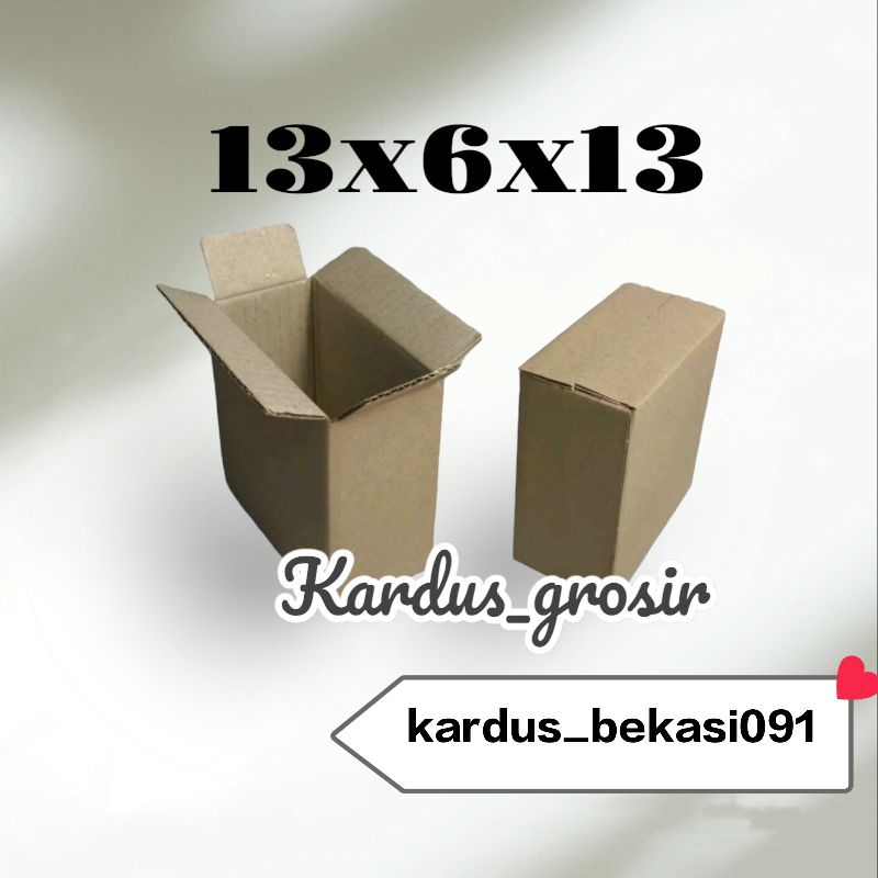Jual Kardus Box 13x6x13 | Shopee Indonesia