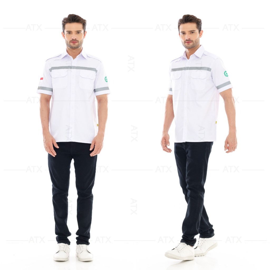 Jual Wearpack Safety ATX/ Atasan Safety / Kemeja Safety / Seragam ...