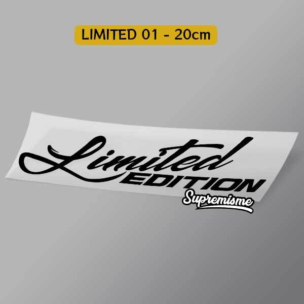 Jual Stiker Limited Edition / Sticker Limited Edition Terbaru / Stiker ...