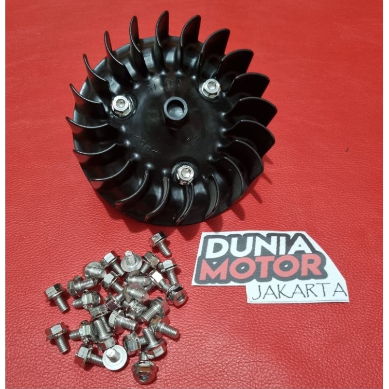 Jual Baut kipas magnet mio stainless 2 kunci ( isi 3 pcs ) baut magnet ...