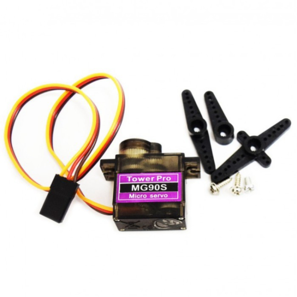 Jual Metal Gear Tower Pro Micro Servo Motor MG90S MG 90 MG90 Berkualitas | Shopee Indonesia