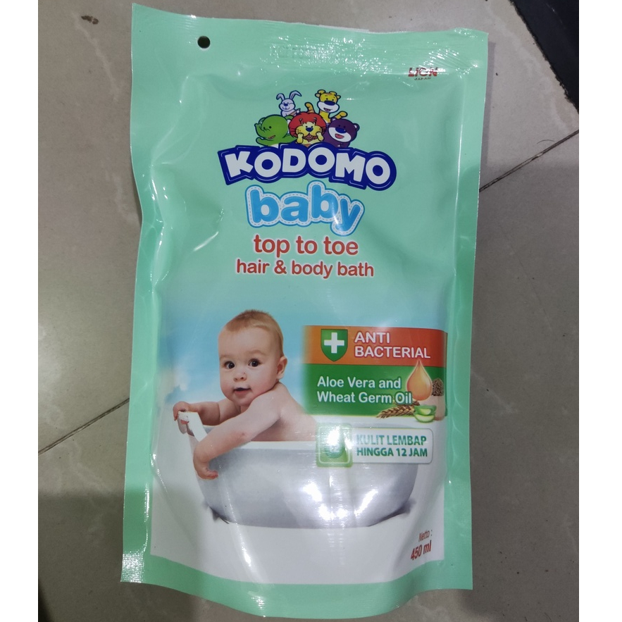 Jual Kodomo baby top to toe hair & body bath aloevera | Shopee Indonesia