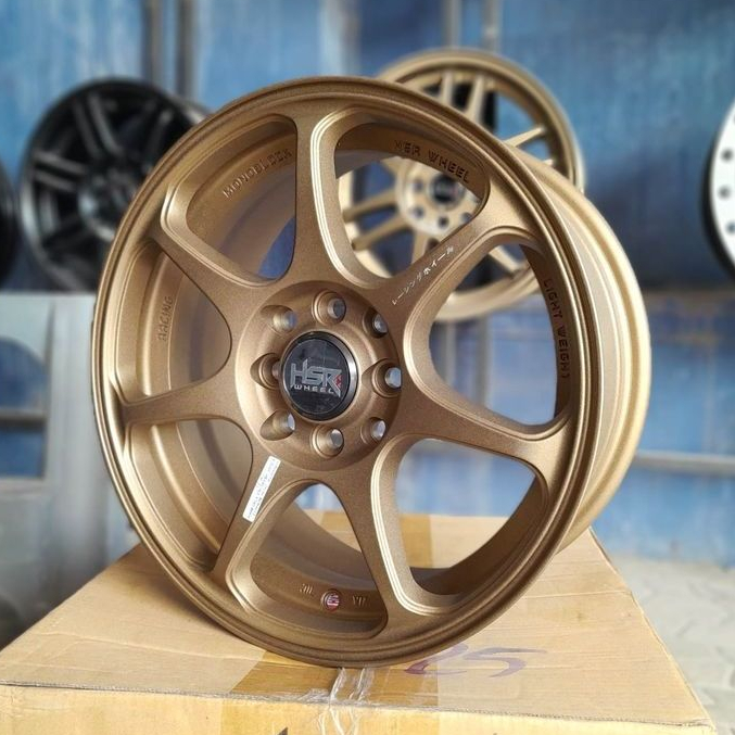Jual Velg Mobil Racing R15 Hsr Wheel Sebunsuta, Velg Mobil Datsun, Karimun, Starlet, Calya, Agya ...
