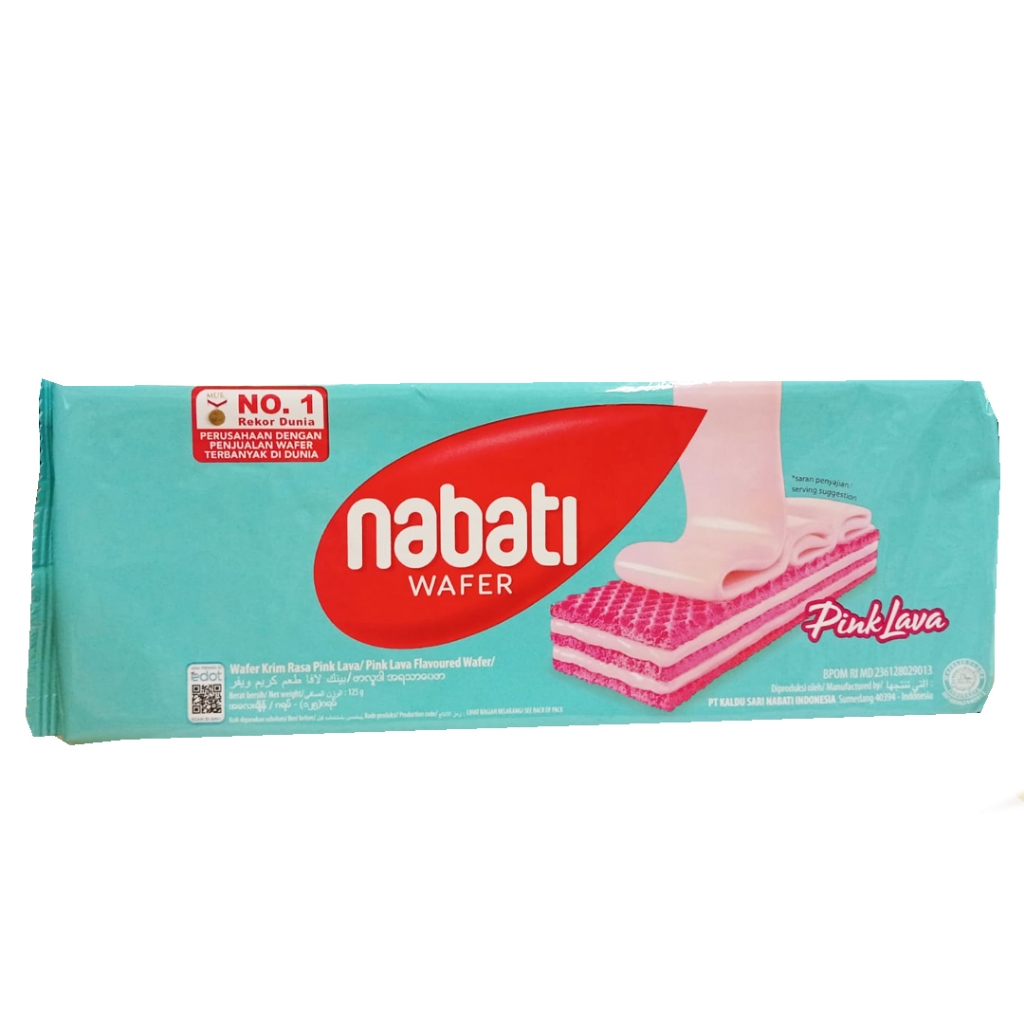 Jual NABATI PINK LAVA WAFER 125g | Shopee Indonesia
