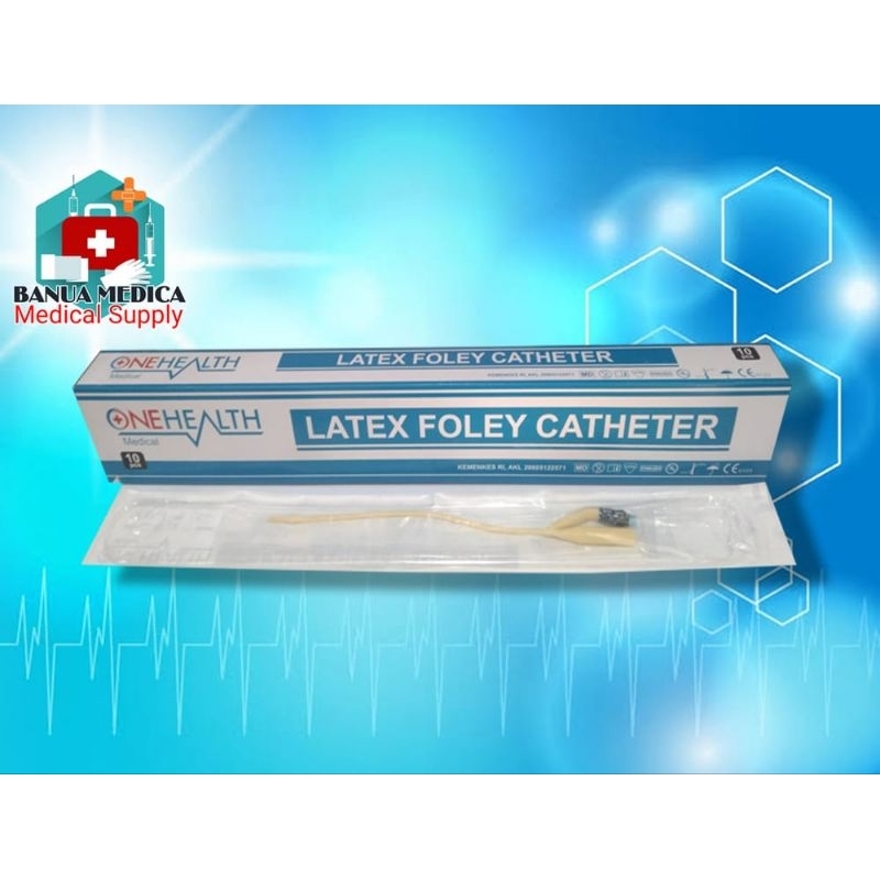 Jual Foley Catheter 2 way Onehealth / Keteter/ Kateter Selang Urine ...