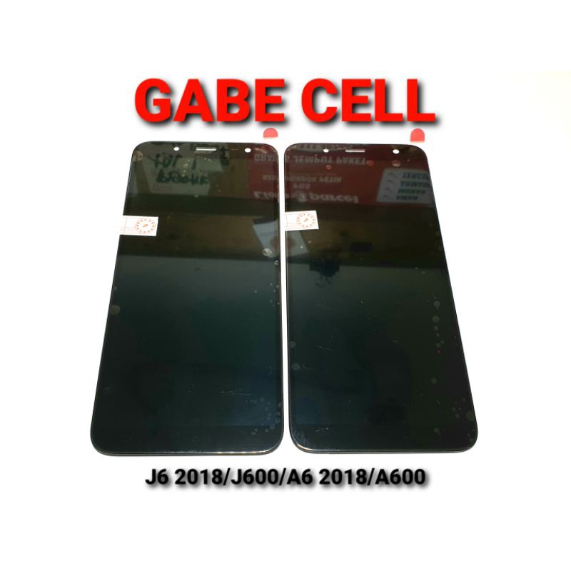 Jual LCD SAMSUNG J6 2018/J600/A6 2018/A600 FULLSET TOUCHSCREEN CONTRAS/SUPER/INCELL/OLED ...