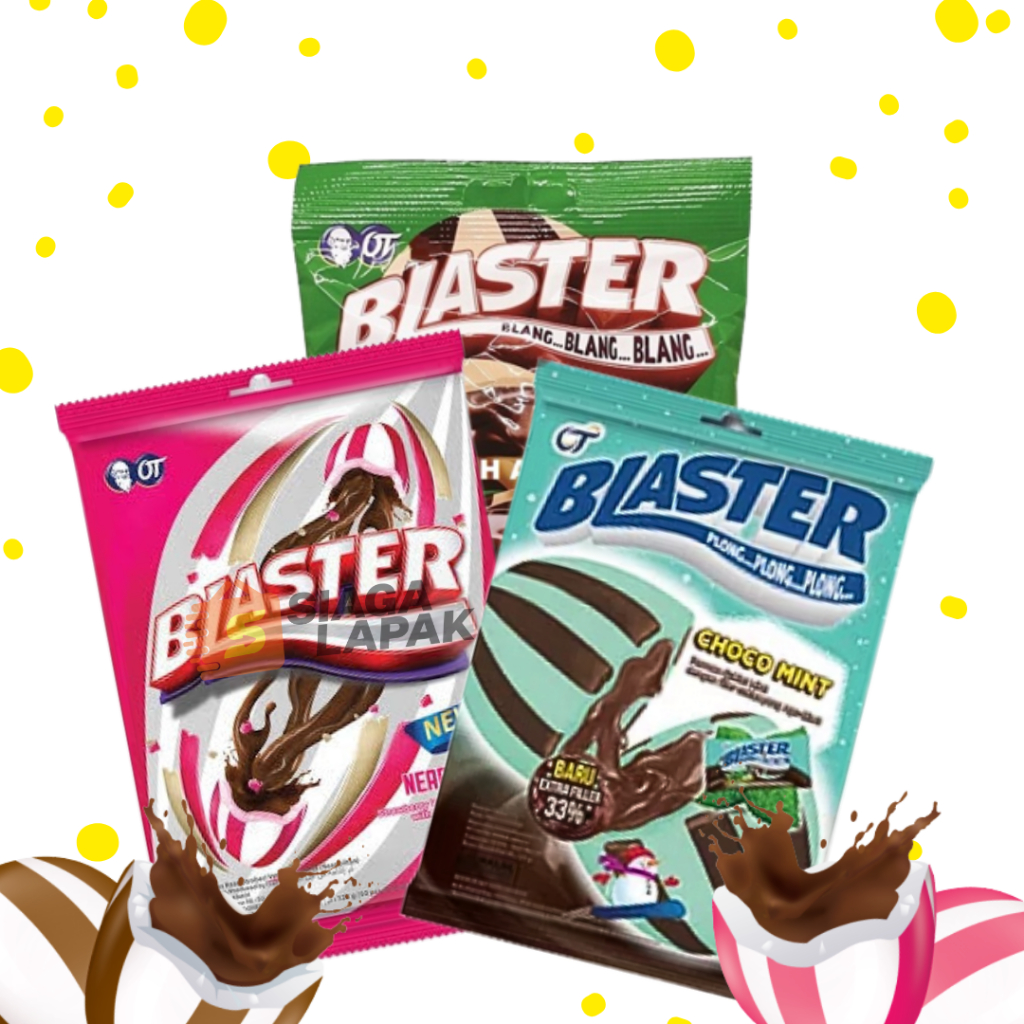 Jual Permen Mint Blaster Belang isi Coklat 1 PAK [BELI BANYAK LEBIH ...