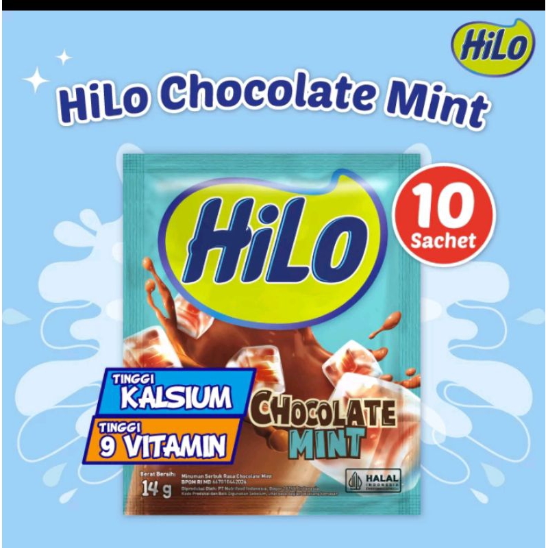 Jual Hilo minuman serbuk coklat renceng 10 x 14 g | Shopee Indonesia