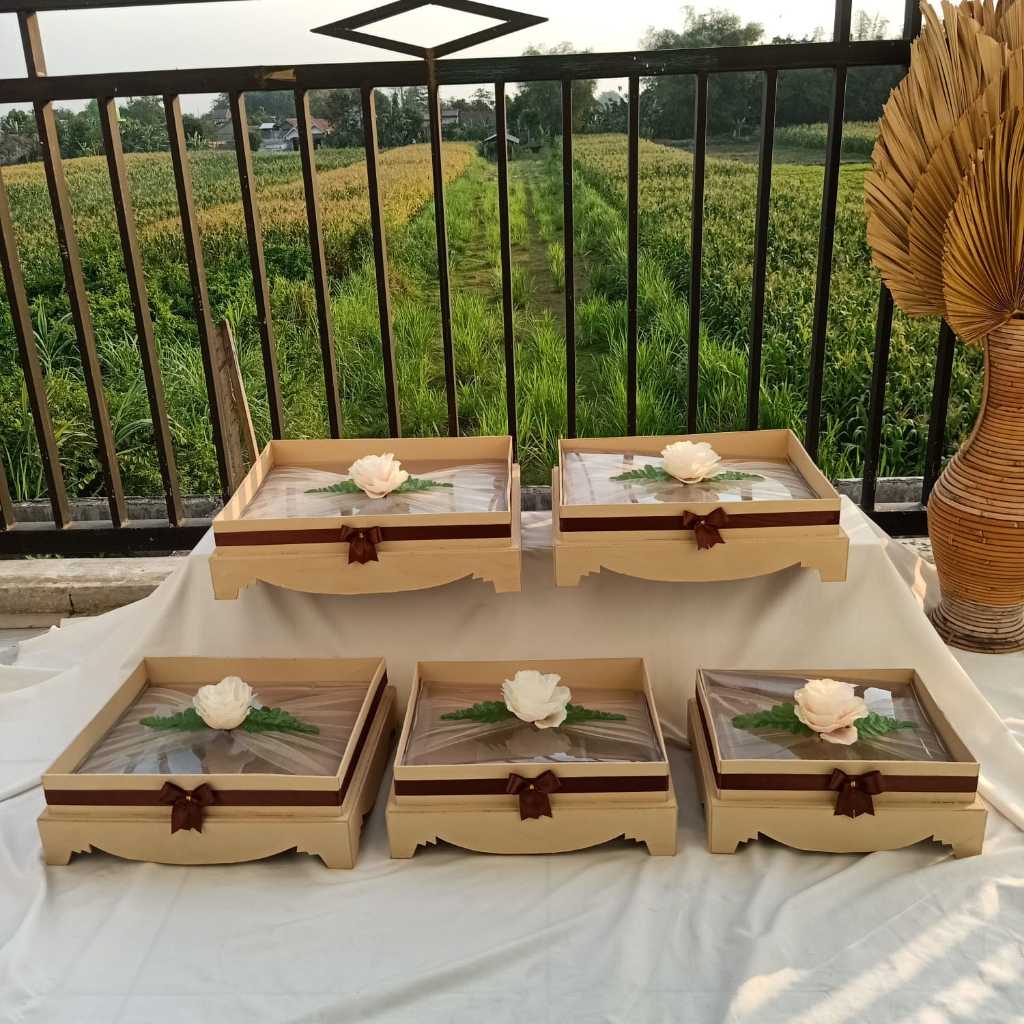 Jual BOX HANTARAN MODEL PANGGUNG ISI 5/ BOX SESERAHAN | Shopee Indonesia