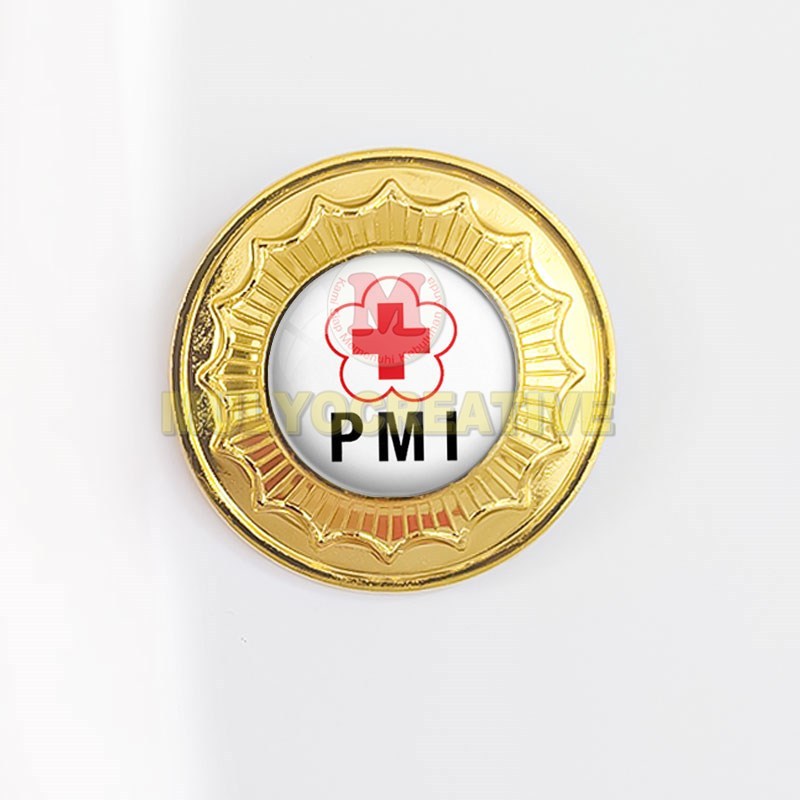 Jual Pin PMI Pin Bros Logo Palang Merah Indonesia Model Premium ...