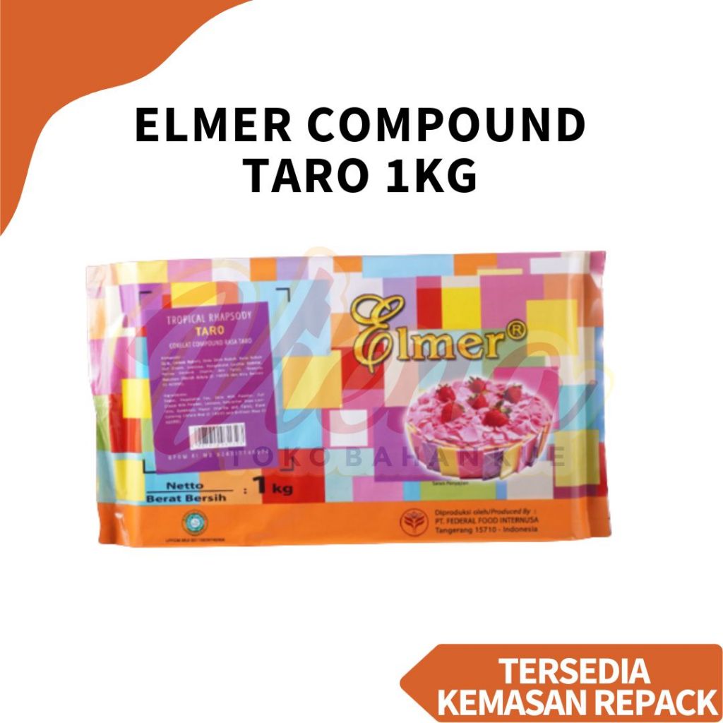 Jual Elmer Compound Tropical 1kg / Coklat Batang Banana / Dark ...