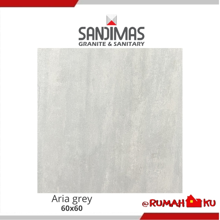 Jual SANDIMAS LANTAI GRANITE ARIA GREY MATT 60X60 1dus isi 4pcs=1,44m2 | Shopee Indonesia