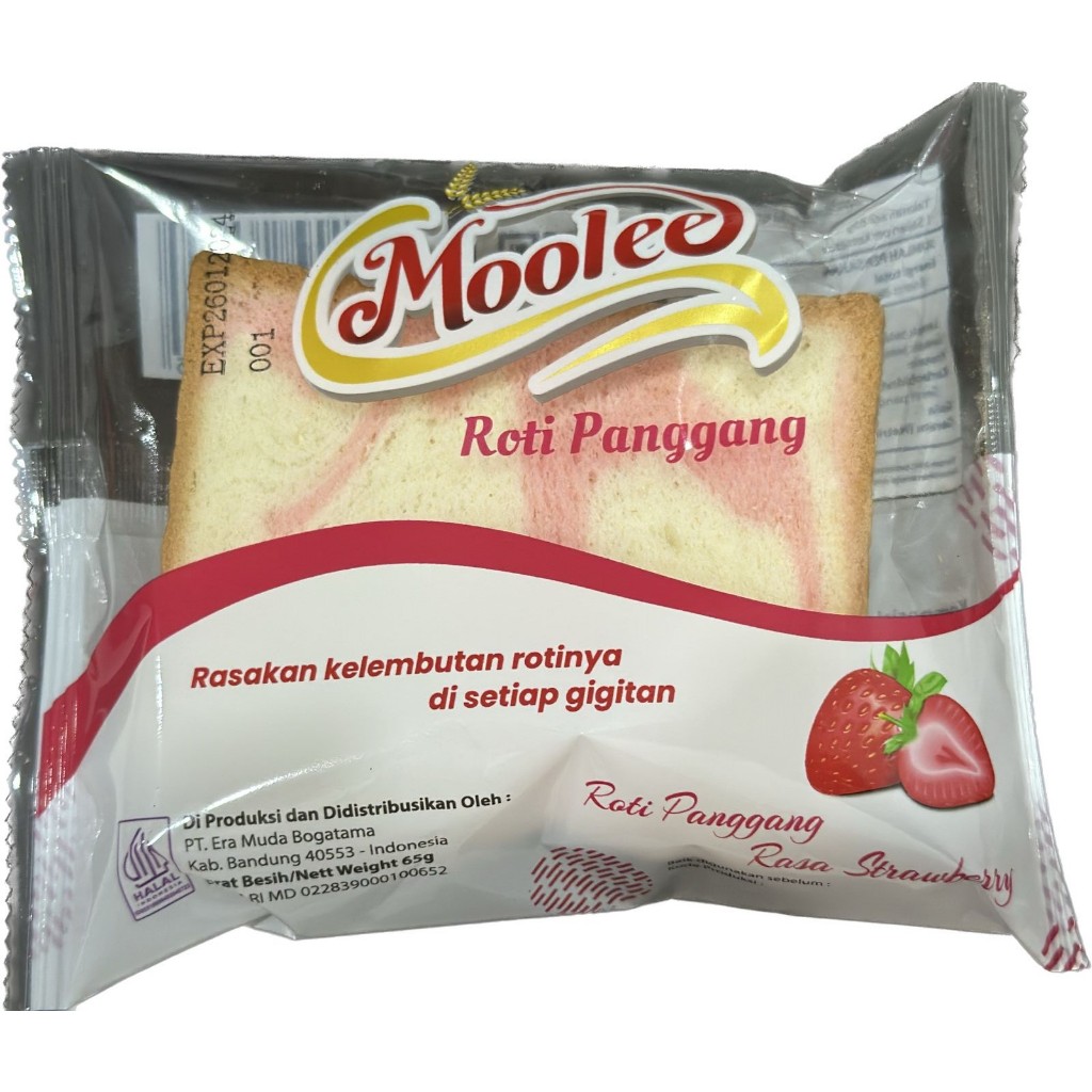 Jual AOKA ROTI PANGGANG 65gr COKLAT VANILA SUSU KEJU MIX FRUITS ...
