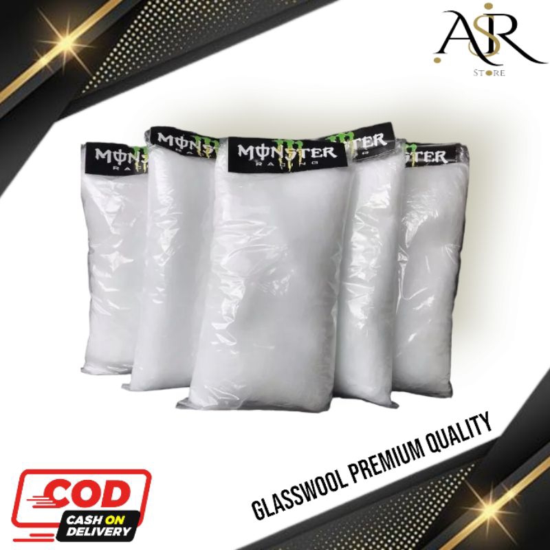 Jual Gasbul Glasswool Knalpot Racing Putih Anti Bakar | Shopee Indonesia