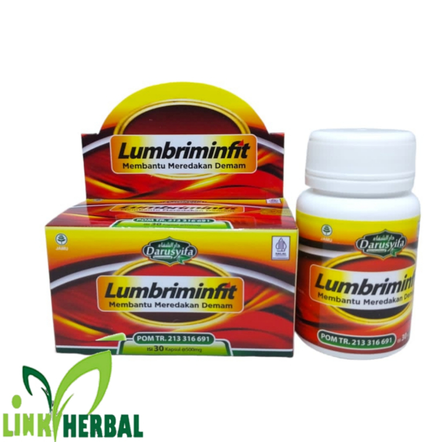 Jual Kapsul Cacing Lumbriminfit| Membantu Menurunkan Demam | Obat Tipes ...