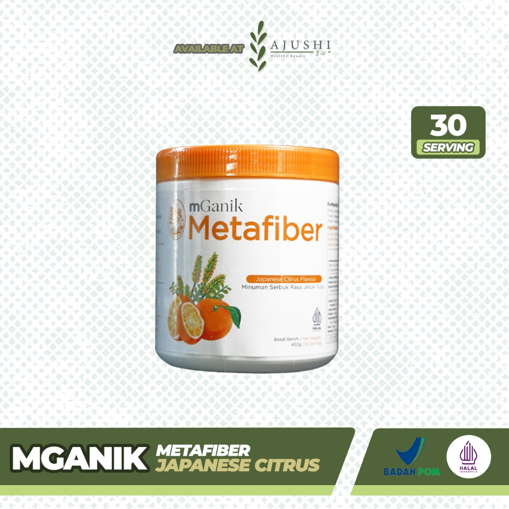 Jual Mganik Metafiber 450gr - Suplemen Serat Diabetes - Gula Darah ...
