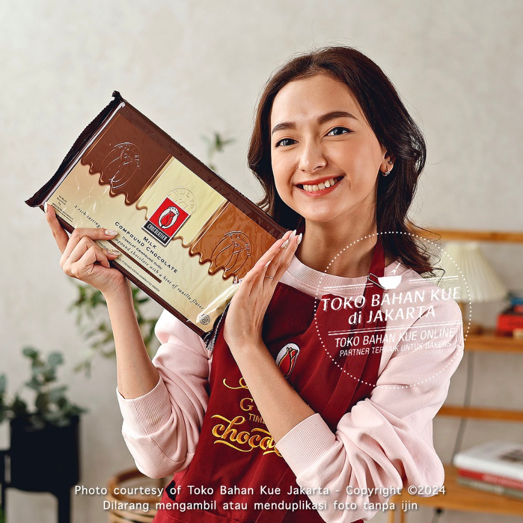 Jual Tulip Cokelat Milk Chocolate Compound 1kg Coklat Batang Susu Murah