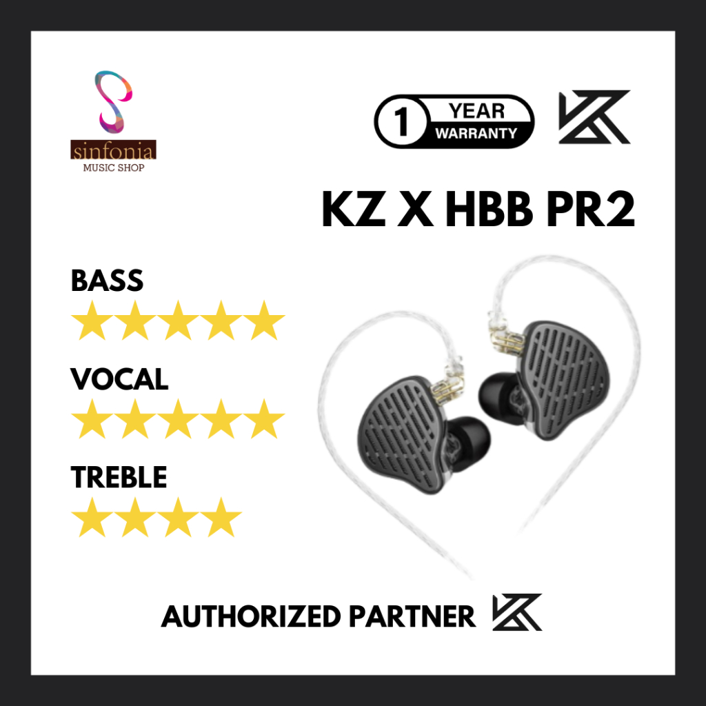 Jual KZ x HBB PR2 Planar Magnetic Driver In Ear Metal Earphone with MIC ...