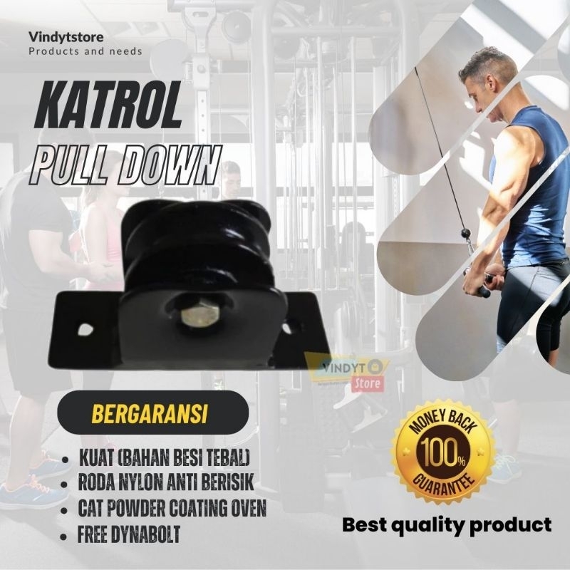 Jual Katrol Tunggal Fitness Gym Pelengkap Pull Down | Shopee Indonesia