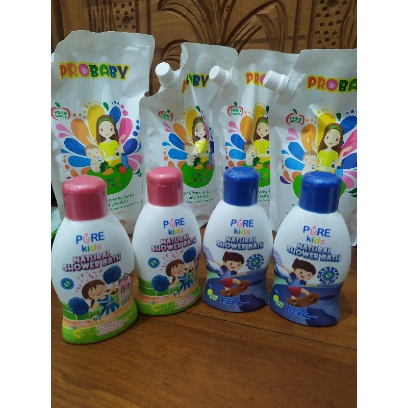 Jual probaby bath (sabun dan sampo) ukuran besar 200ml gratis 200ml ...