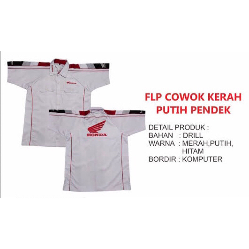 Jual Seragam Honda AHM Sales FrontDesk Pria tipe 2 | Shopee Indonesia