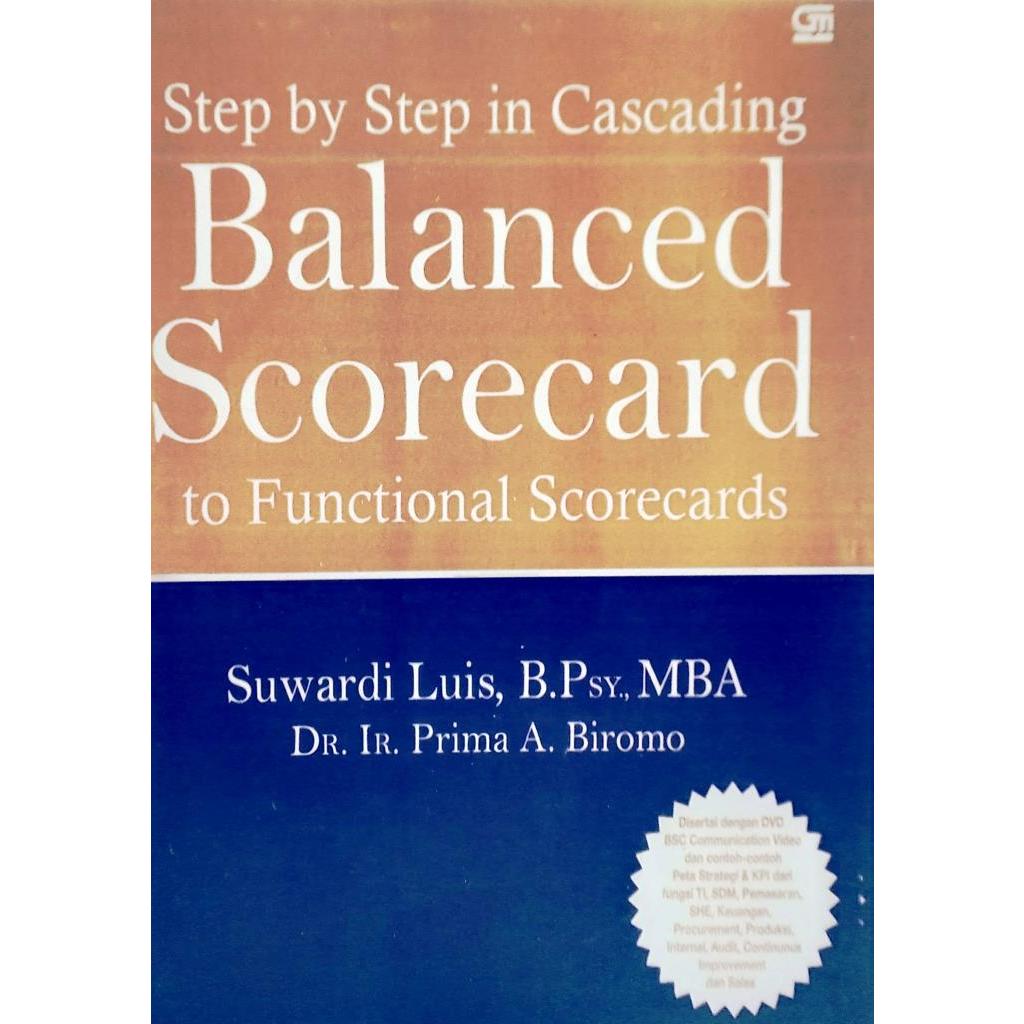 Jual Step by Step BALANCED SCORECARD to Functional scorecard | Shopee ...