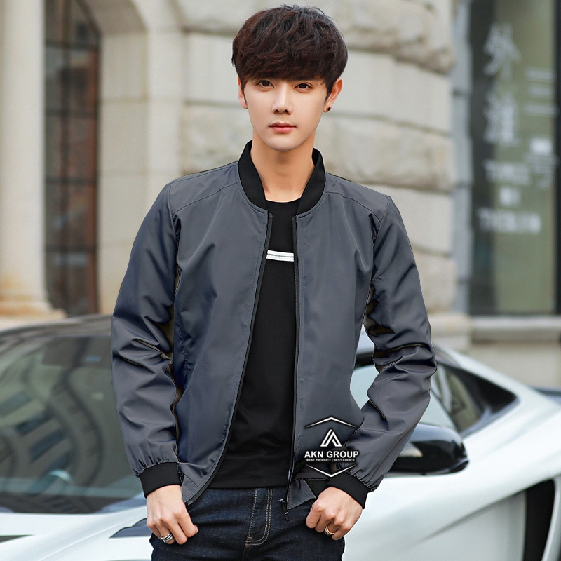 Jual [ SIAP KIRIM ] JAKET PRIA CASUAL SIMPLE / JAKET MOTOR PRIA / JAKET ...