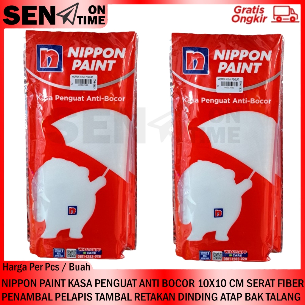 Jual NIPPON PAINT KASA PENGUAT ANTI BOCOR 10CM X 10M SERAT FIBER ...