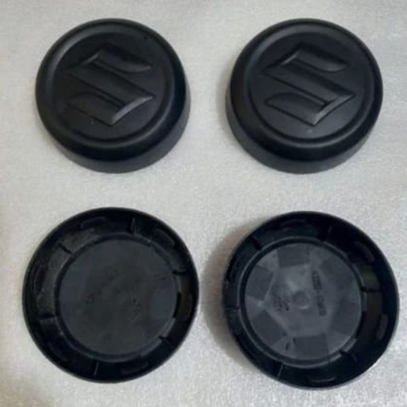 Jual dop roda kaleng suzuki hitam original | Shopee Indonesia