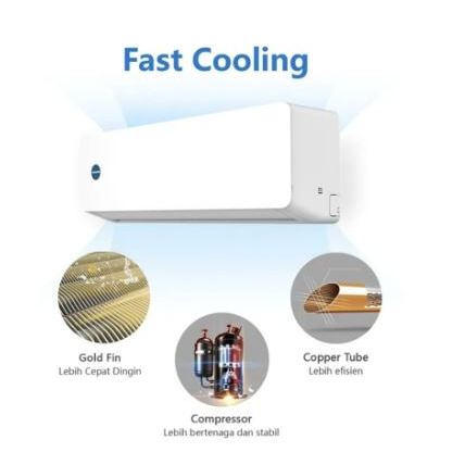 Jual AC SPLIT CHANGHONG 1 PK STANDARD R32 CSC-09NVB4/09NVC4 TURBO COOLING plus pasang (depok dan ...